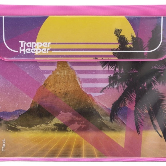 Mead | Other | New Trapper Keeper Binder By Mead Sunset Retro Vintage ...